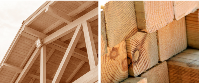 madera aserrada de pino para la construcción | Maderea