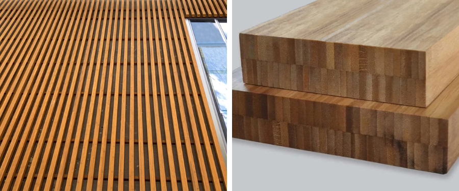 El bambú laminado para fachadas exteriores | Maderea